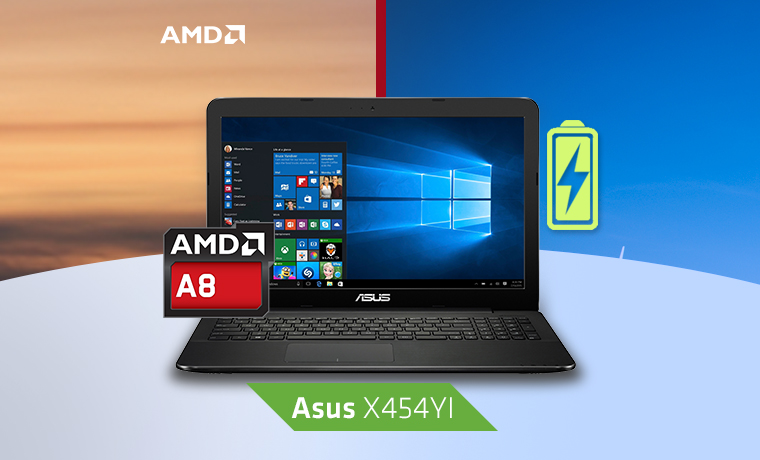 Asus X454YI: Notebook Harga Terjangkau dengan AMD APU Hemat Daya | AMD ...