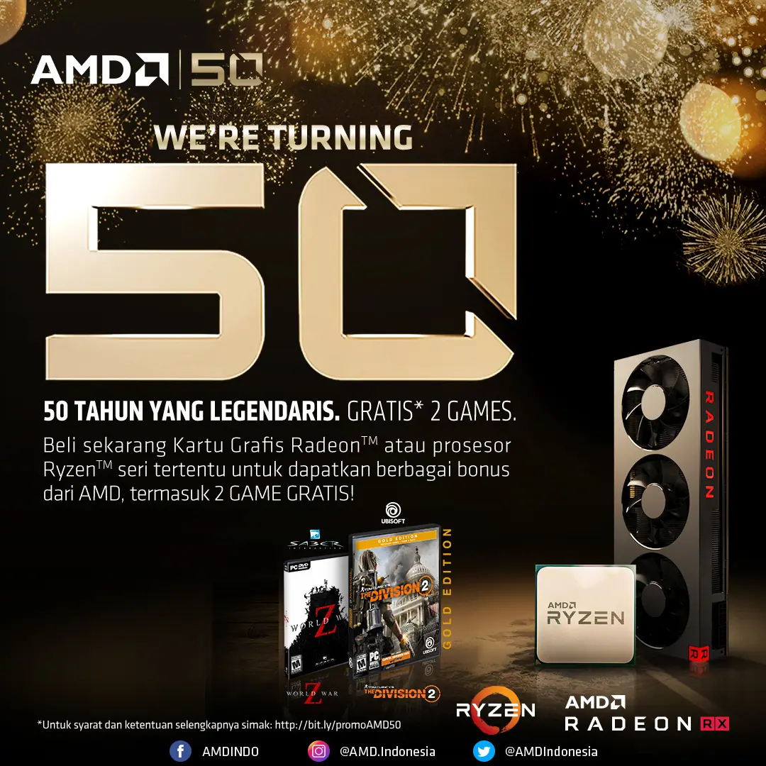 AMD 50th Anniversary CPU And GPU Spotted Online | atelier-yuwa.ciao.jp